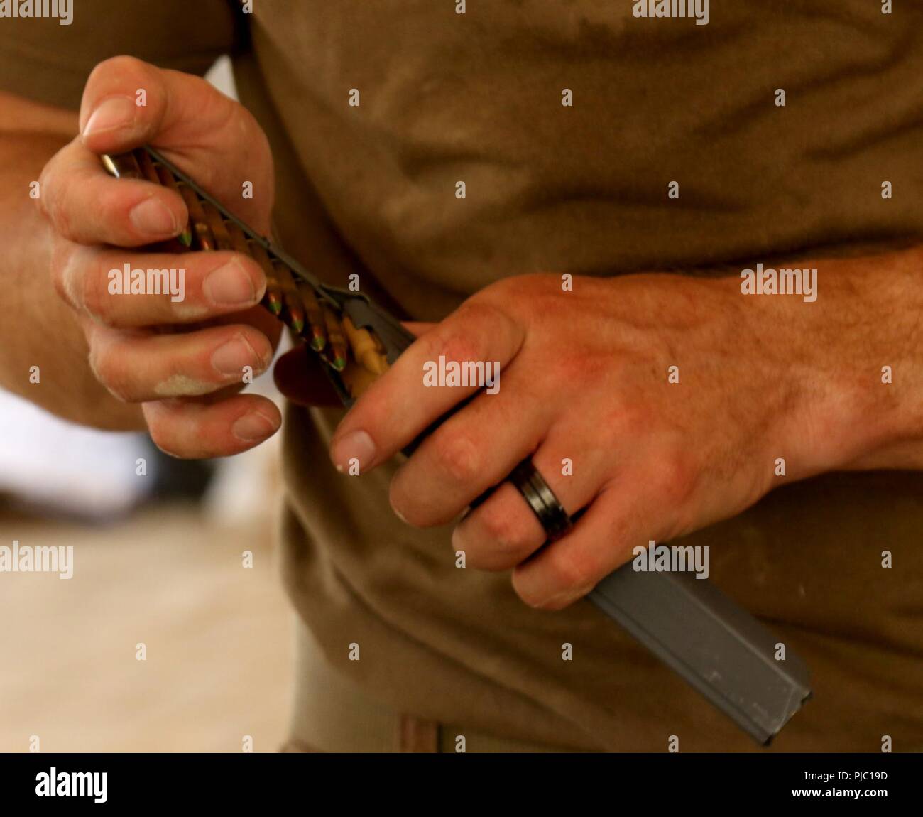 SOUTHWEST ASIA – A Soldier from Bravo Battery, 1st Battalion, 14th ...