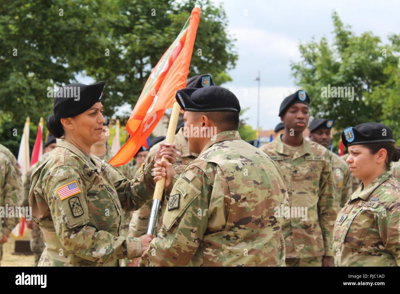 Lieutenant Colonel(LTC) Oscar Tiglao, Commander of 102nd Signal ...
