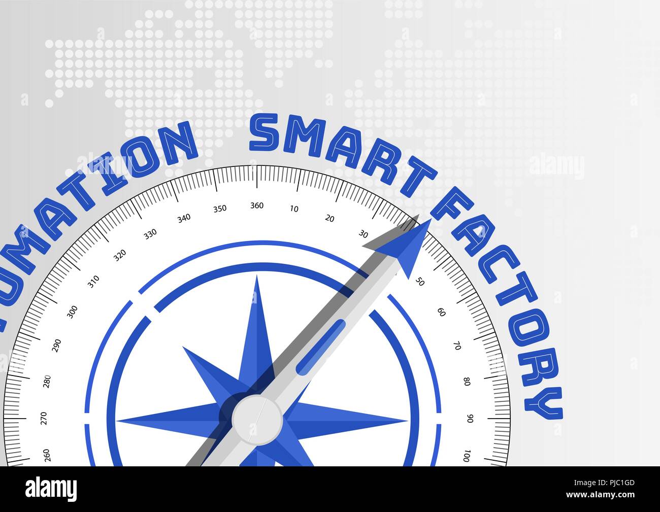 Smart factory Stock Vector Images - Alamy