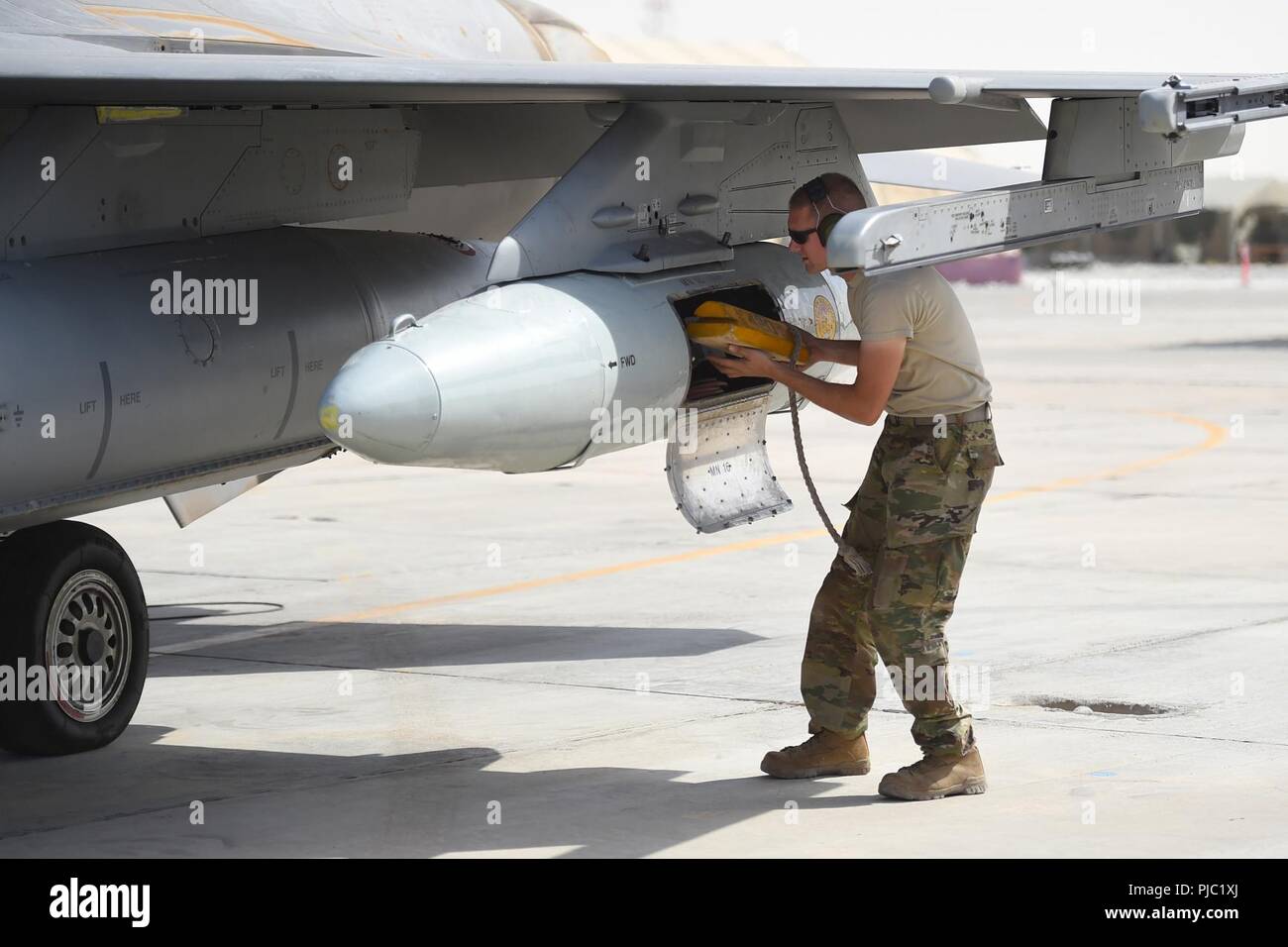 Tech. Sgt. Eric O’Conner, 179th Expeditionary Fighter Squadron crew ...