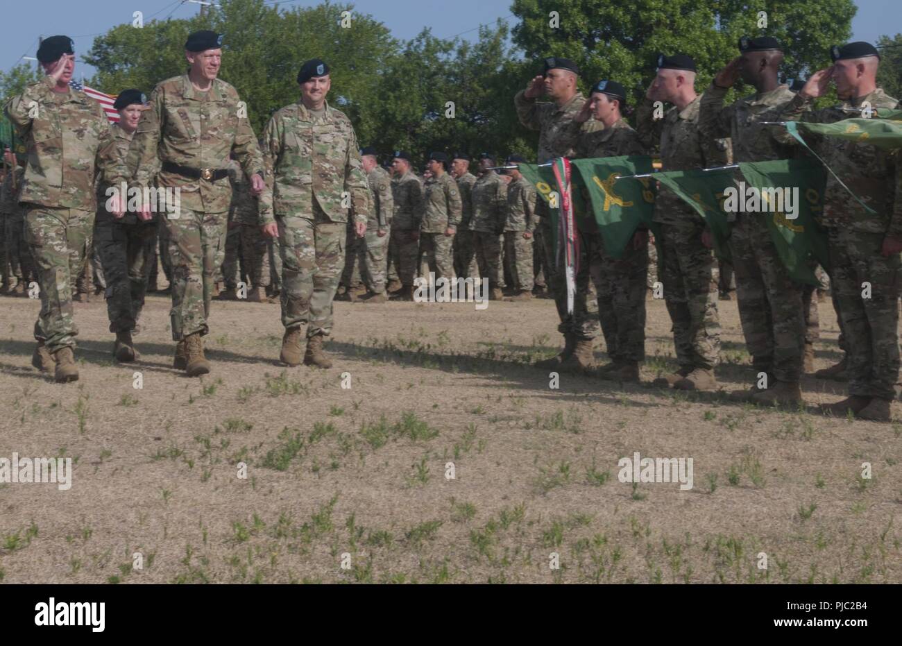 Incoming 89th Military Police Brigade commander Col. Richard J. Ball ...