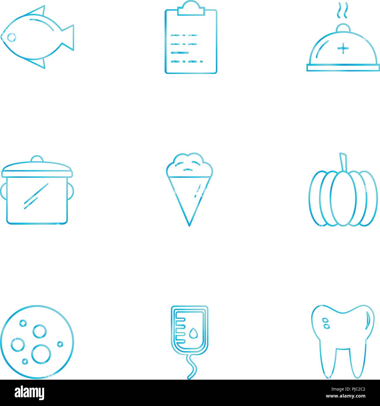 Cone teeth Stock Vector Images - Alamy