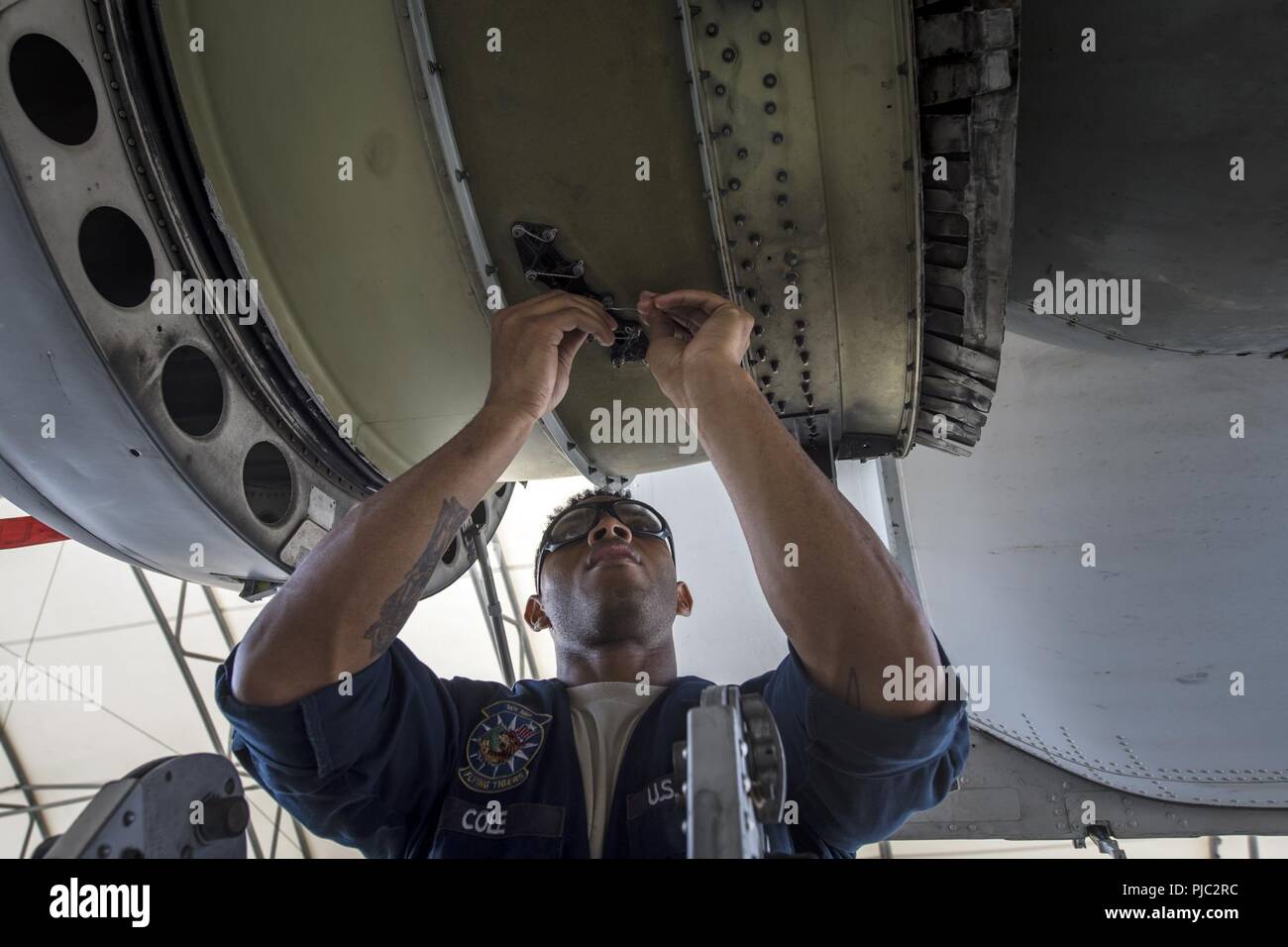 Senior Airman Shayne Cole, 74th Aircraft Maintenance Unit (AMU ...