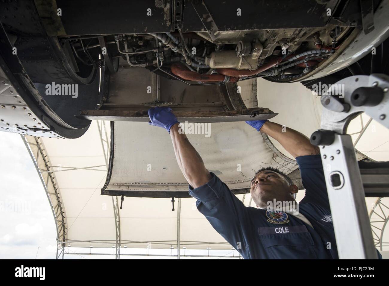 Senior Airman Shayne Cole, 74th Aircraft Maintenance Unit (AMU ...