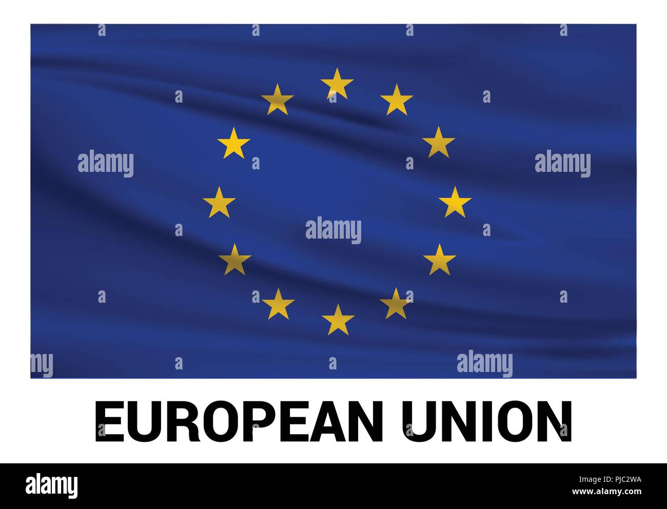 European Union flag design vector Stock Vector Image & Art - Alamy