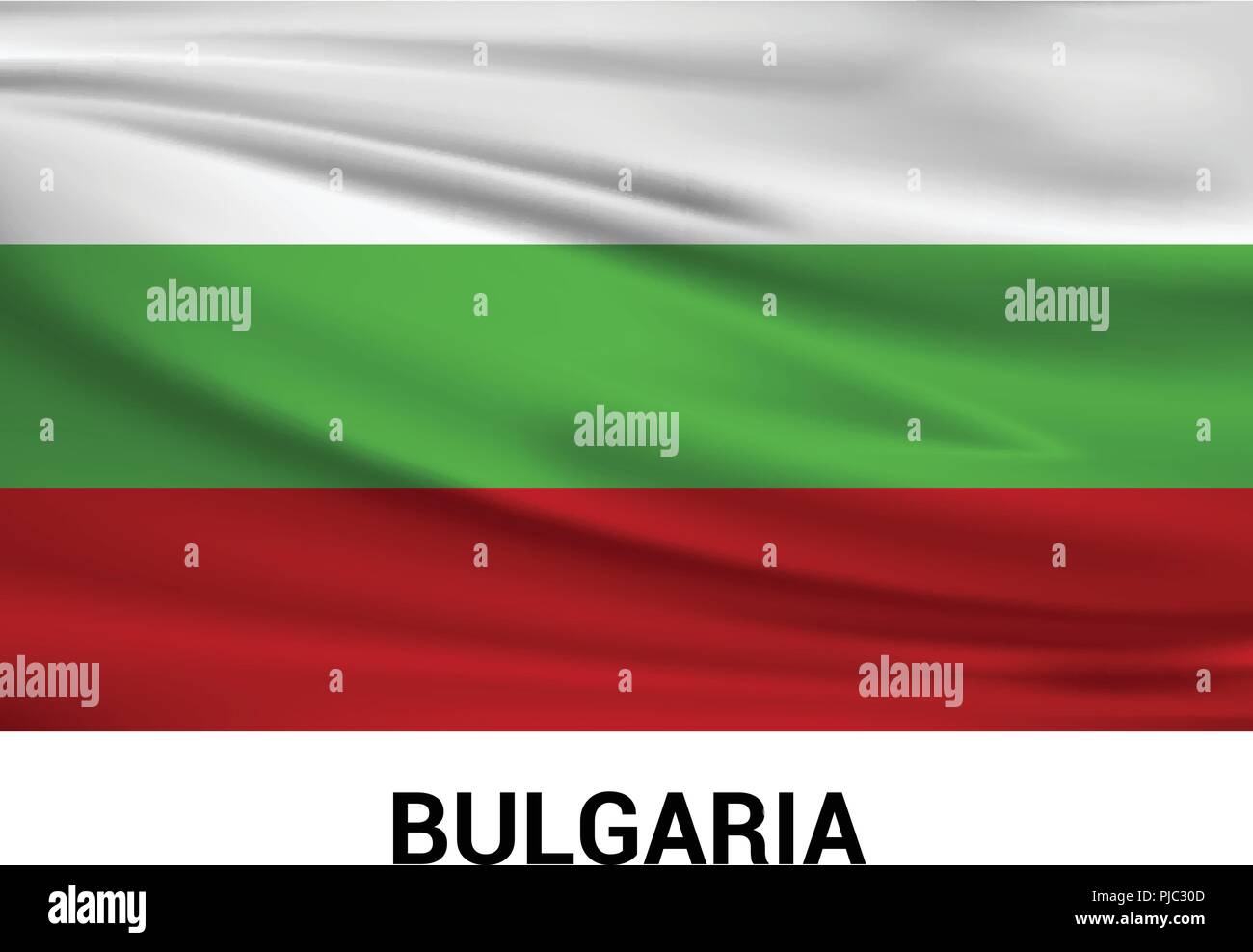 Bulgeria flag design vector Stock Vector Image & Art - Alamy