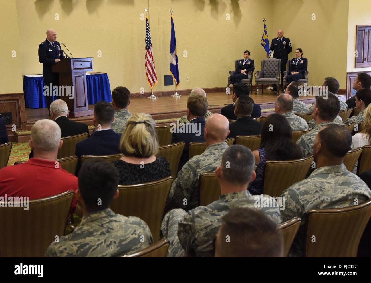 U.S. Air Force Col. Danny Davis, outgoing 81st Mission Support Group ...