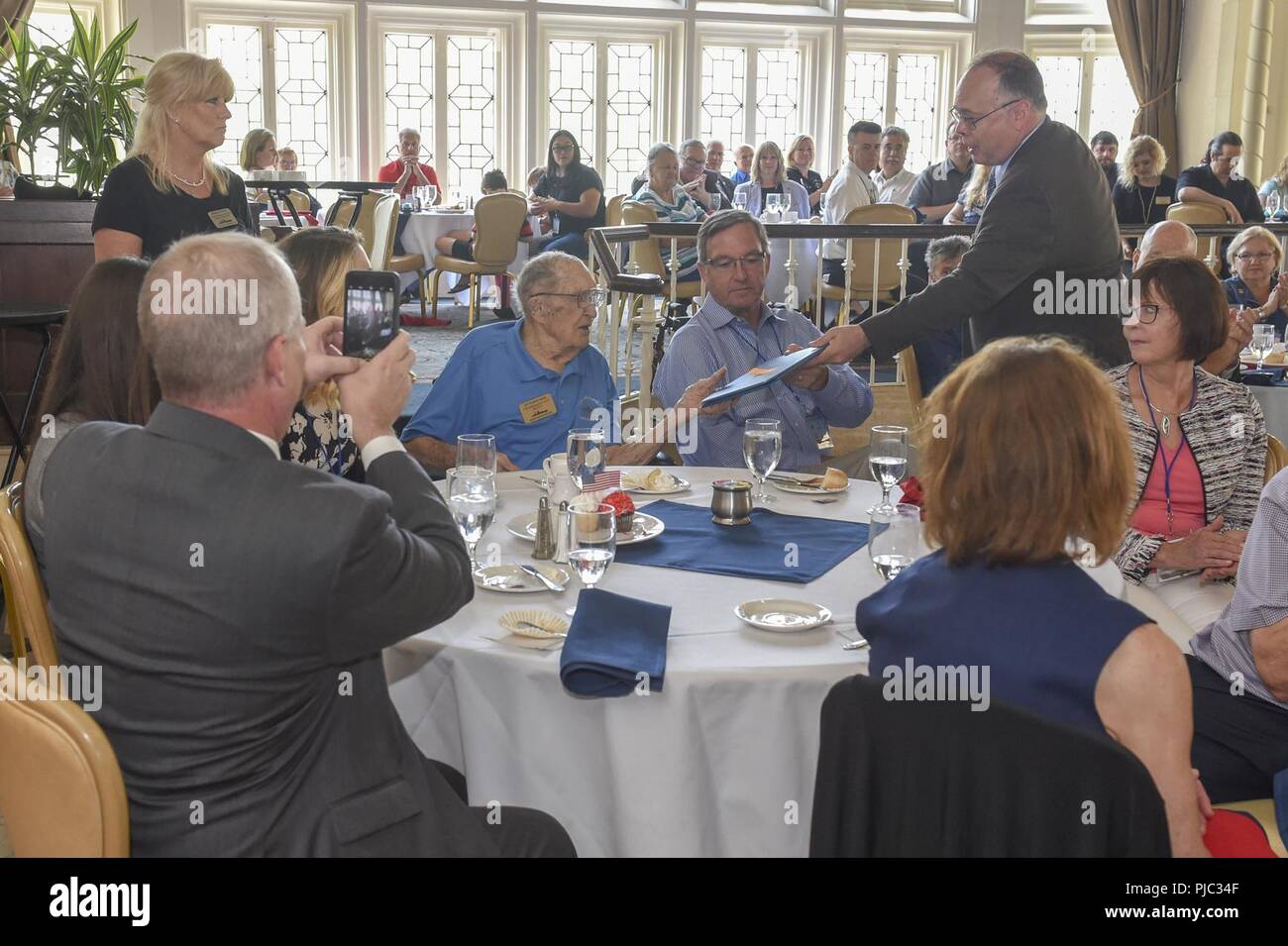 (July 20, 2018) Rear Adm. Sam Cox (Ret.), Director of Naval History and ...