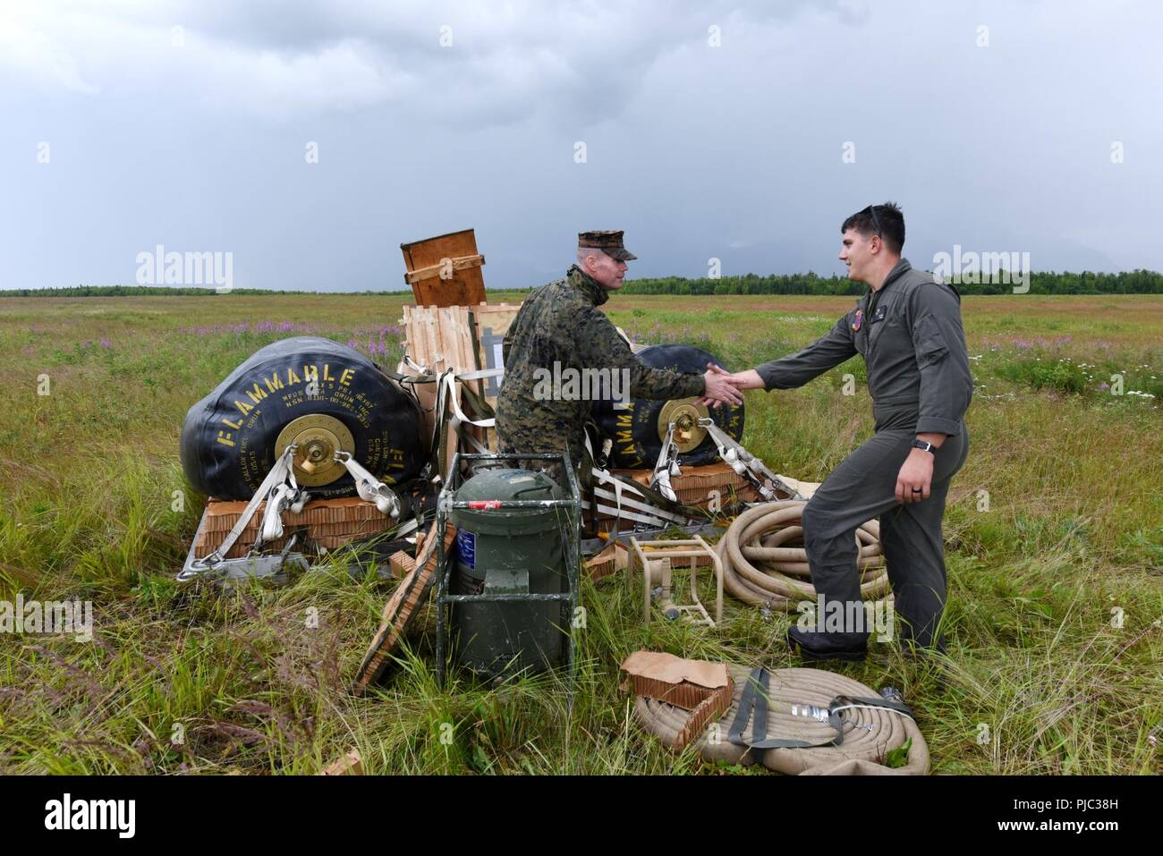 U.S. Marine Corps Lt. Col. Matthew Mulvey commander of the the 3d ...