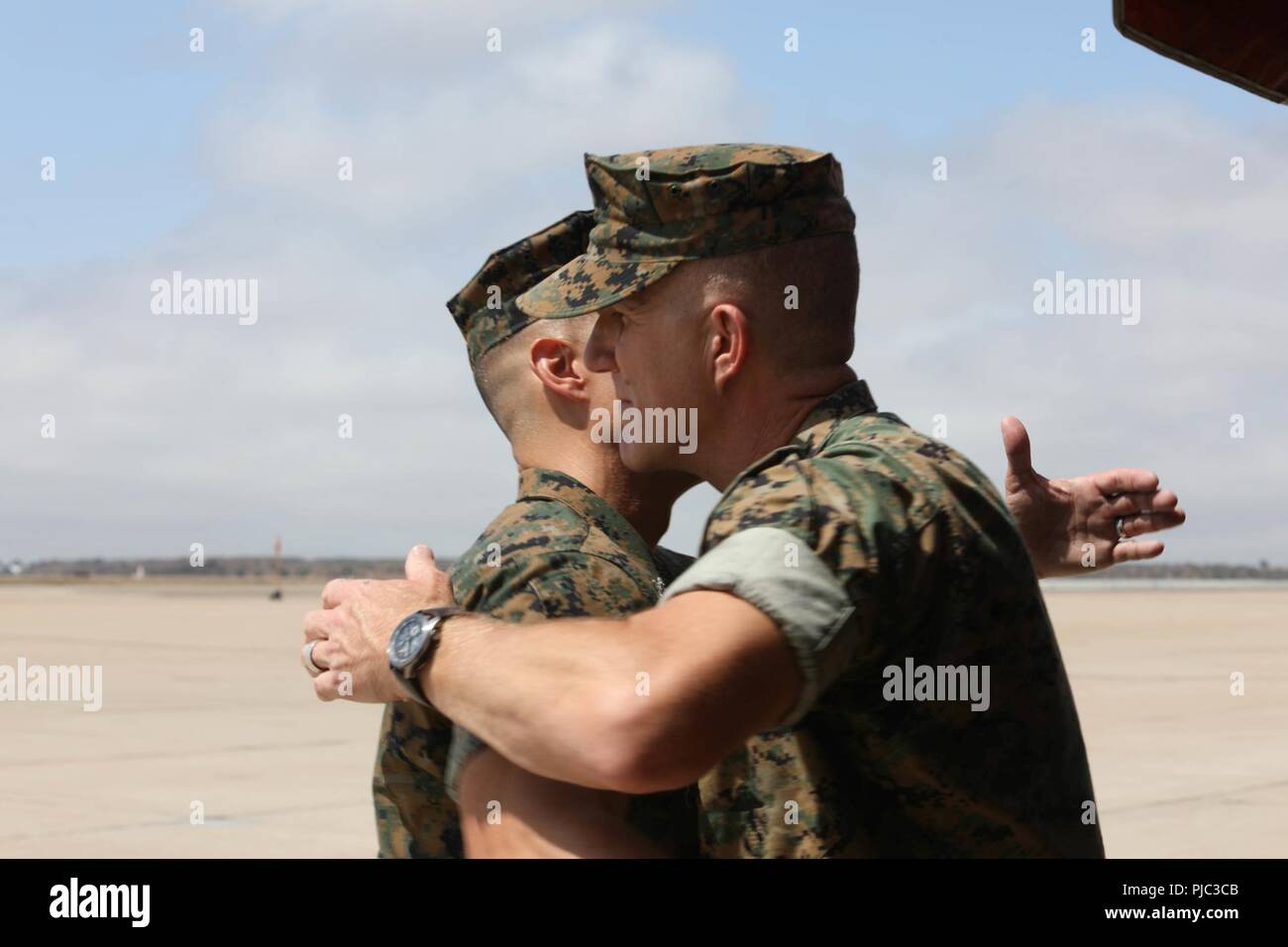 Commanding officer of marine corps air station miramar hi-res stock ...