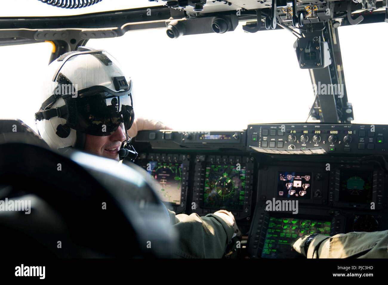 NORFOLK (Jul. 12, 2018) – Lt. Cmdr. Charles Yeargin, a pilot assigned ...