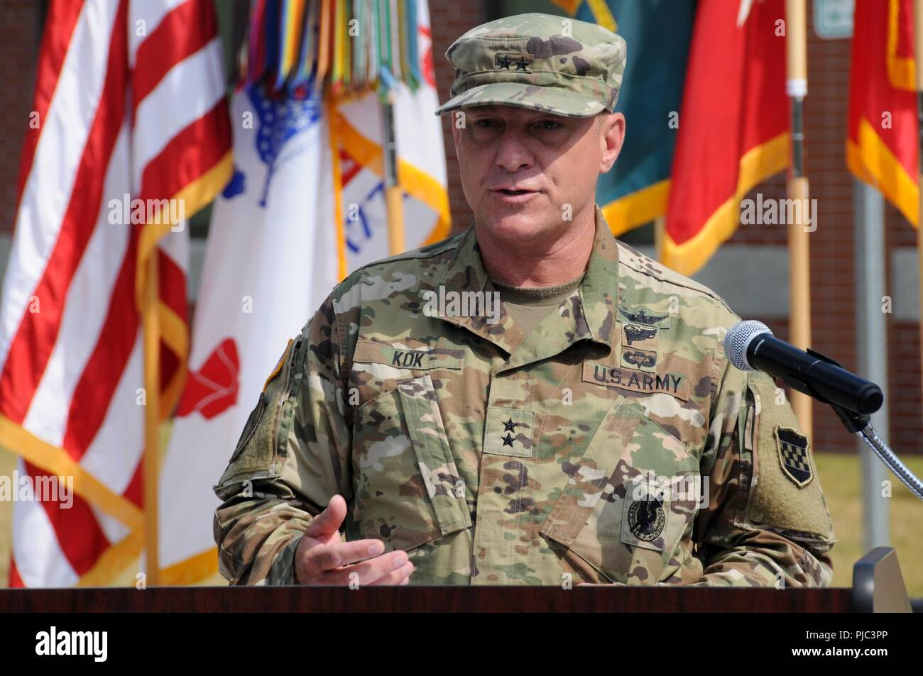 Maj. Gen. Troy D. Kok, commanding general of the U.S. Army Reserve’s ...