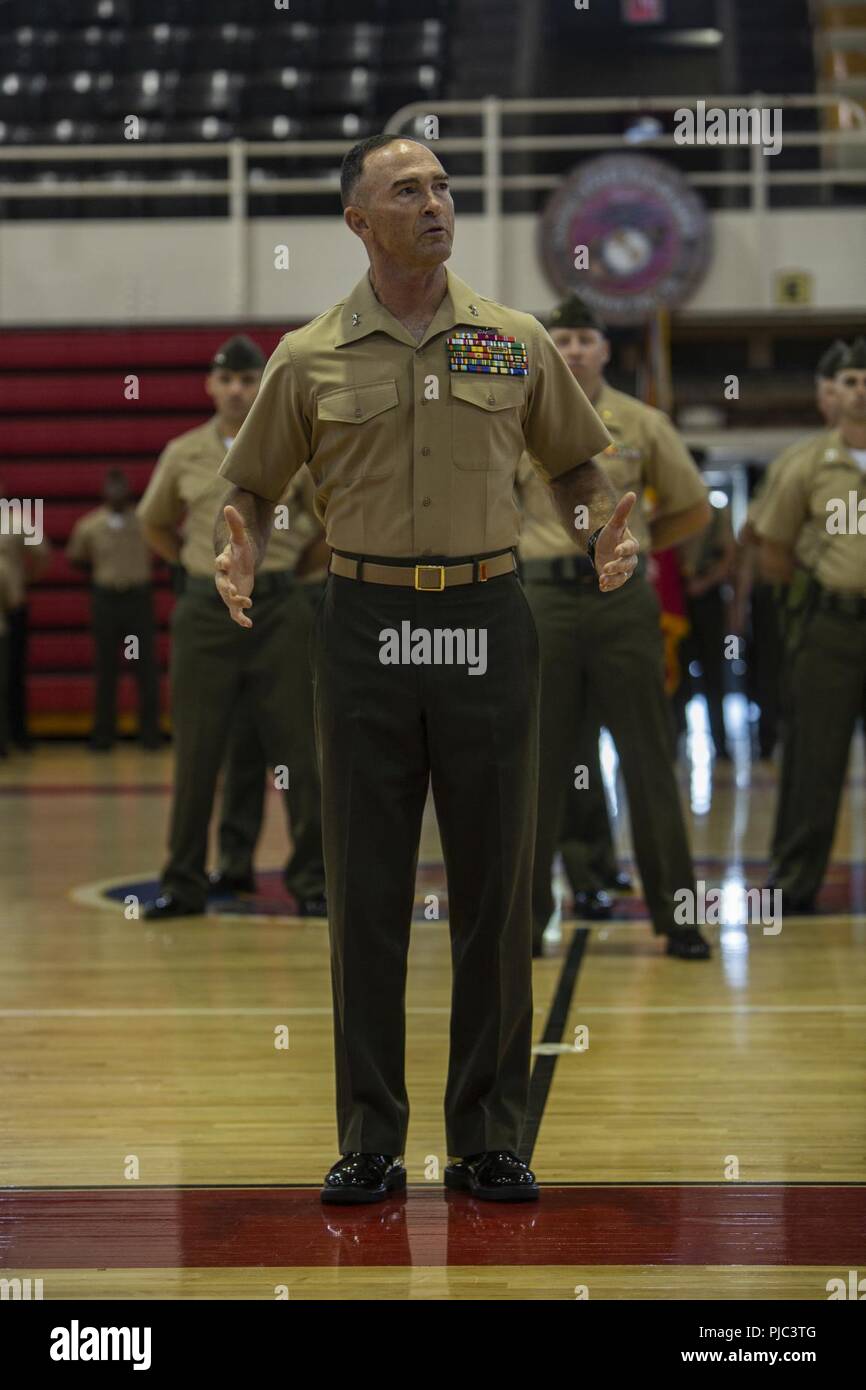 U.S. Marine Corps Maj. Gen. John K. Love, commanding general of 2nd ...