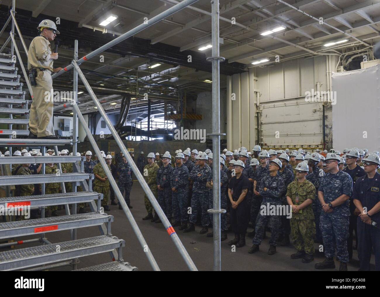 NAVAL BASE KITSAP-BREMERTON (July 11, 2018) Capt. J.W. David Kurtz ...