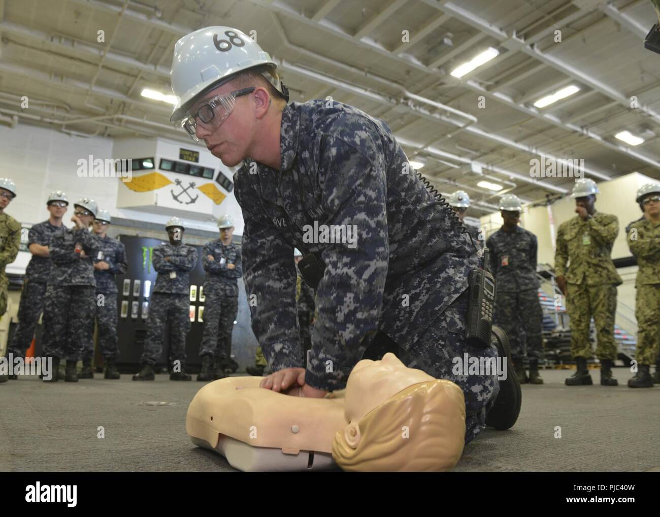 NAVAL BASE KITSAP-BREMERTON, Wash. (July 8, 2018) Interior ...