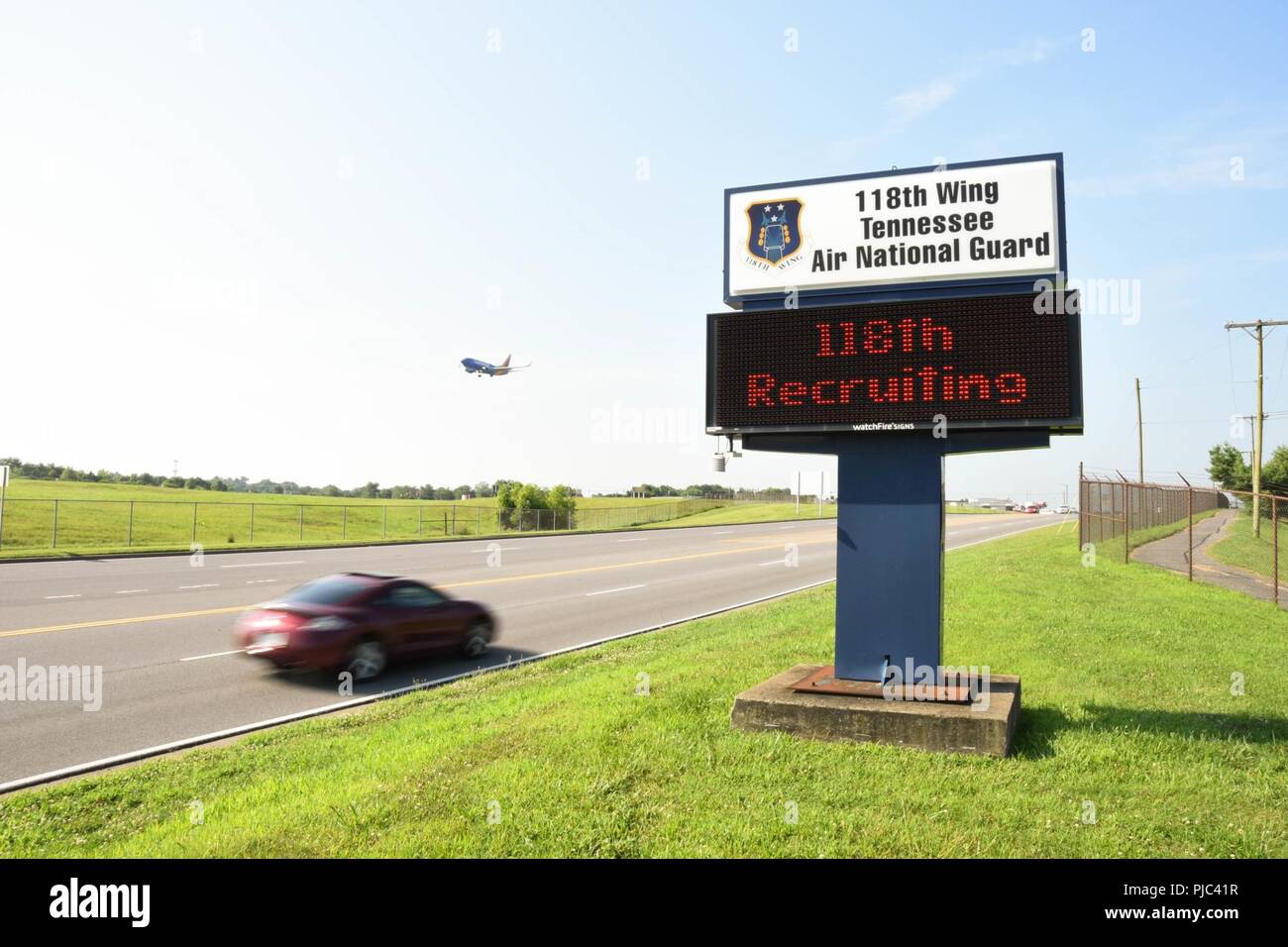 Berry Field Air National Guard Base. Home of the 118th Wing Stock Photo - Alamy