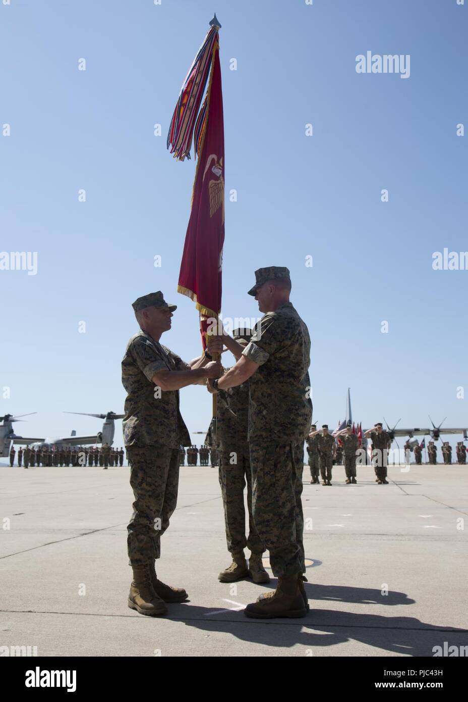 Maj. Gen. Mark R. Wise, outgoing commanding general of 3rd Marine ...