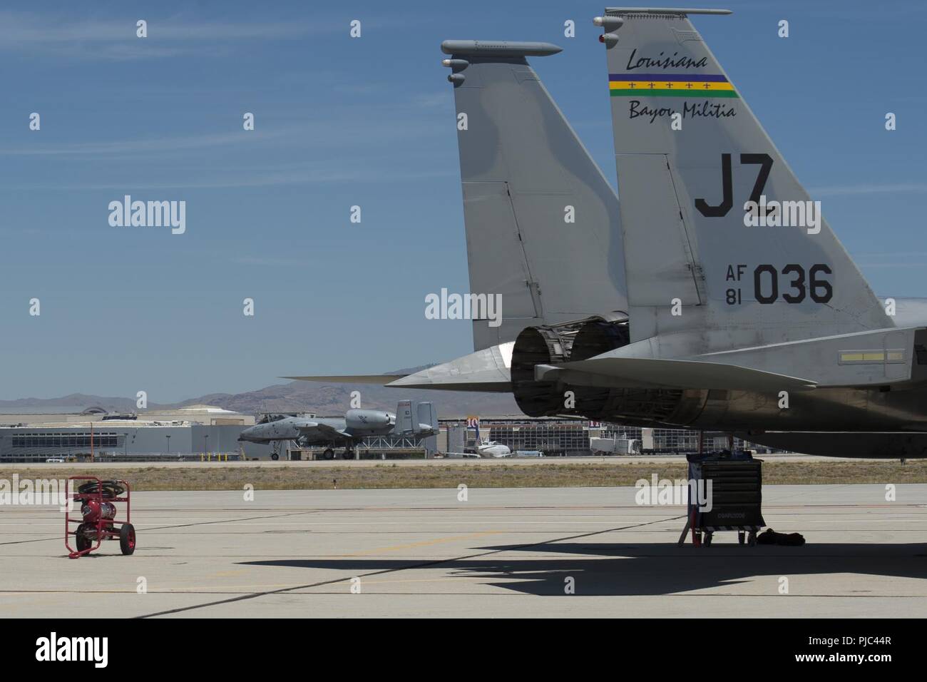 F-15Cs from the 122nd Fighter Squadron of the 159th Fighter Wing, Naval ...