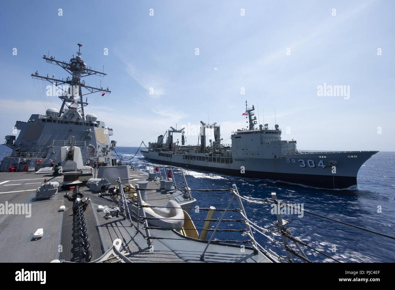 PACIFIC OCEAN (July 13, 2018) Royal Australian Navy multi-product ...