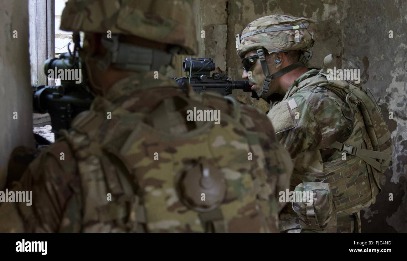 Yavoriv, Ukraine - Class 703-2018 Basic Leadership Course instructed by ...