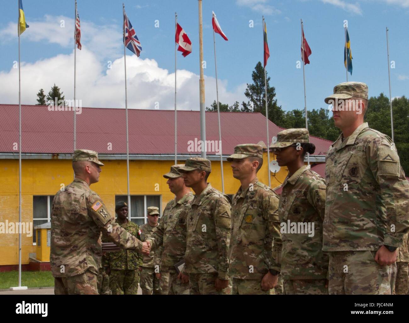 Sgt maj marc maynard hi-res stock photography and images - Alamy