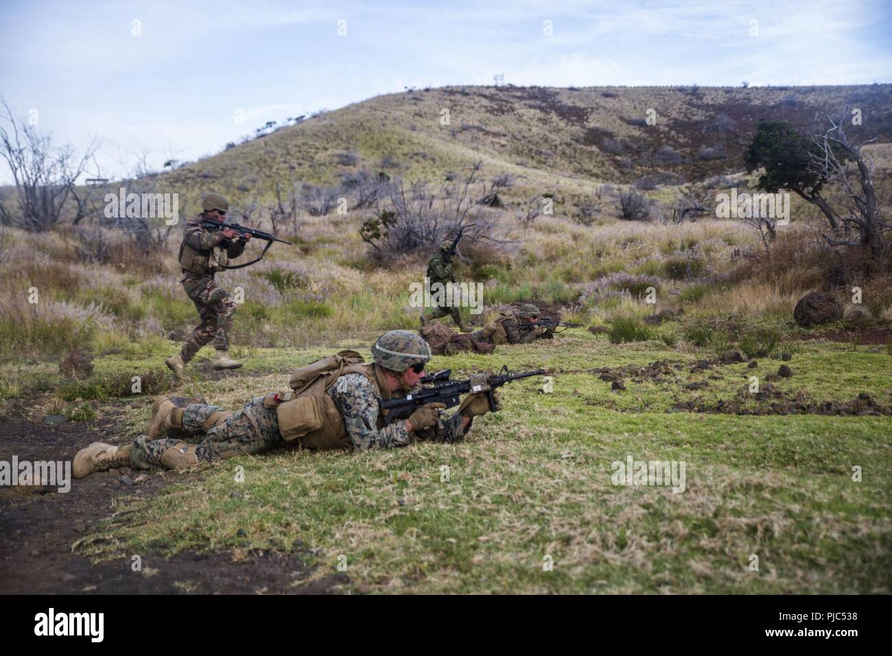 Royal tongan marines hi-res stock photography and images - Alamy