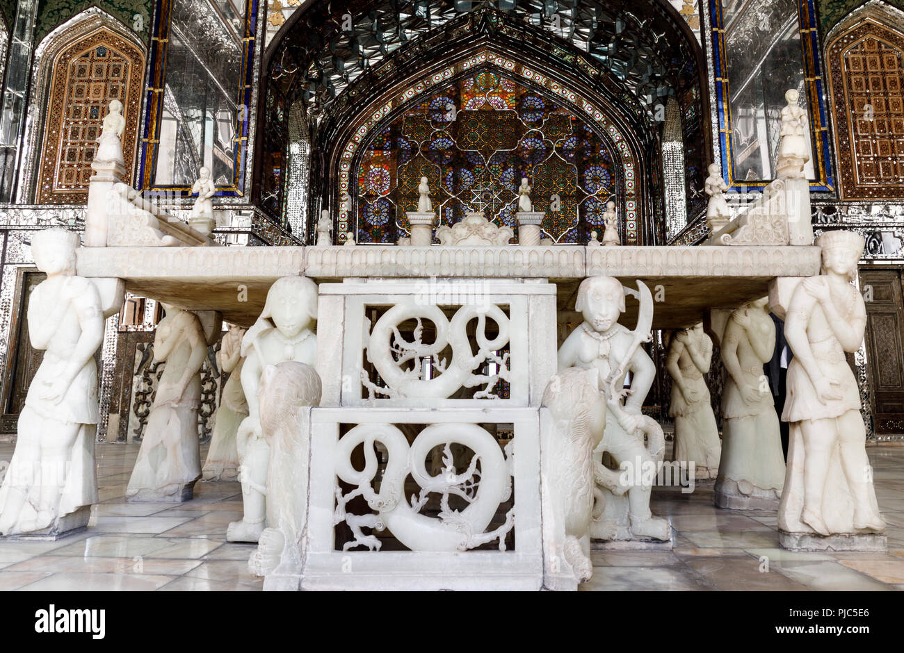 Islamic Republic of Iran. Tehran. Golestan Palace, UNESCO World ...