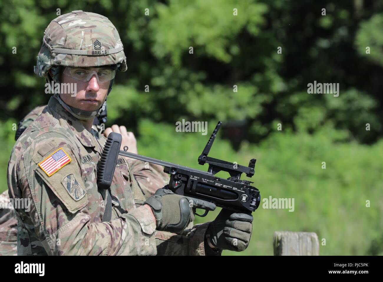 M320 grenade launcher hi-res stock photography and images - Alamy