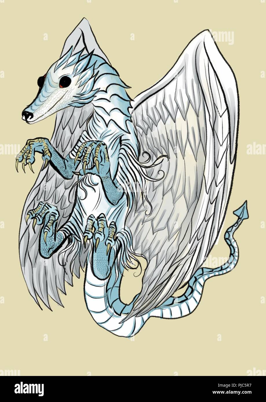 Elemental Wind Wolf