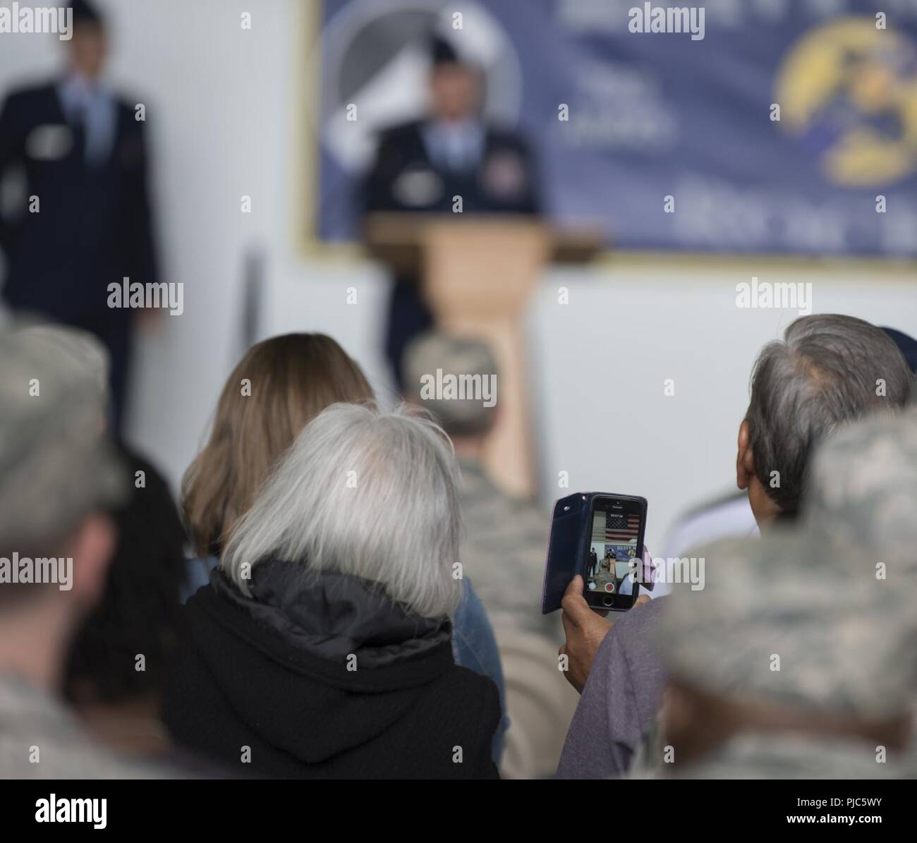 The 703d Aircraft Maintenance Squadron change of command ceremony was ...