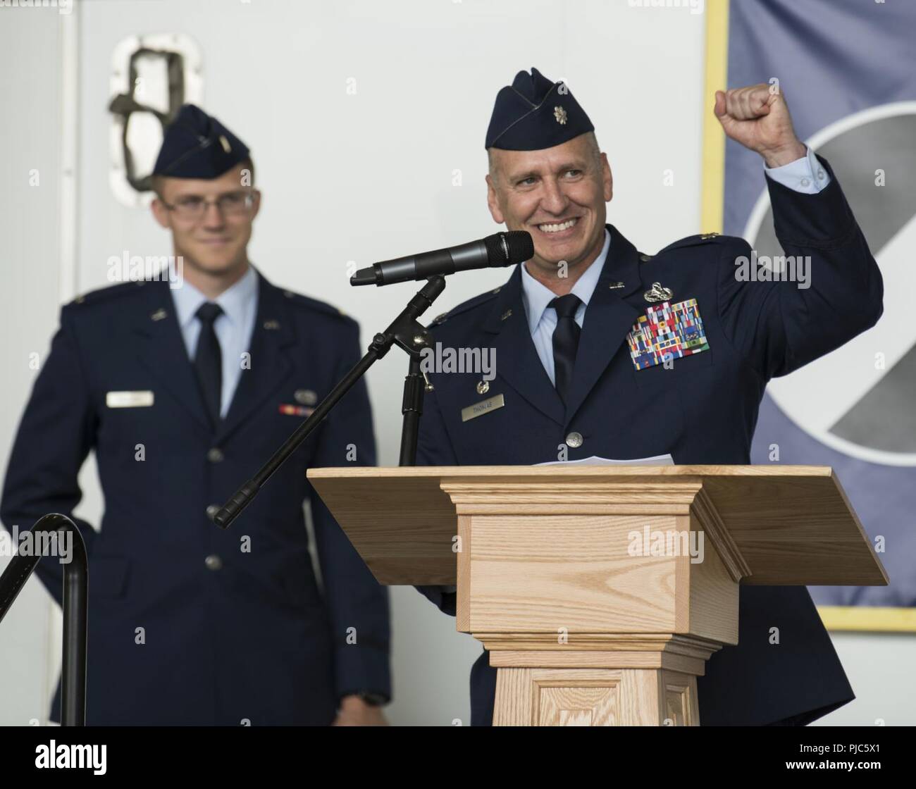 The 703d Aircraft Maintenance Squadron change of command ceremony was ...
