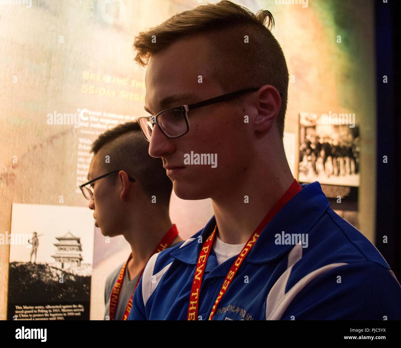 Luke Sumpter, a student at Papillion-La Vista South High School in ...