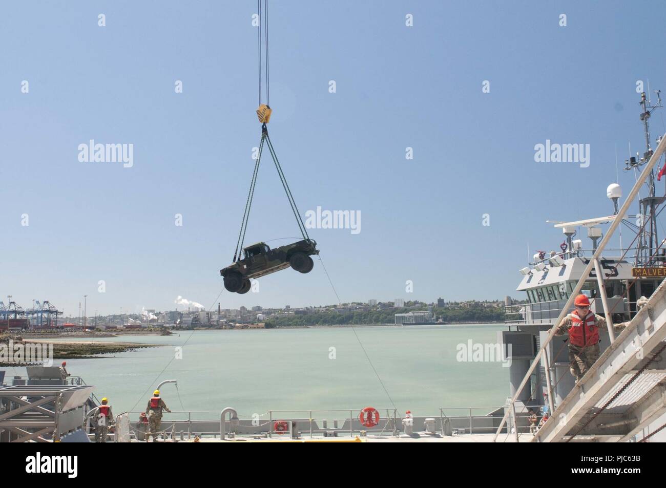 Joint logistics over the shore 2018 hi-res stock photography and images ...