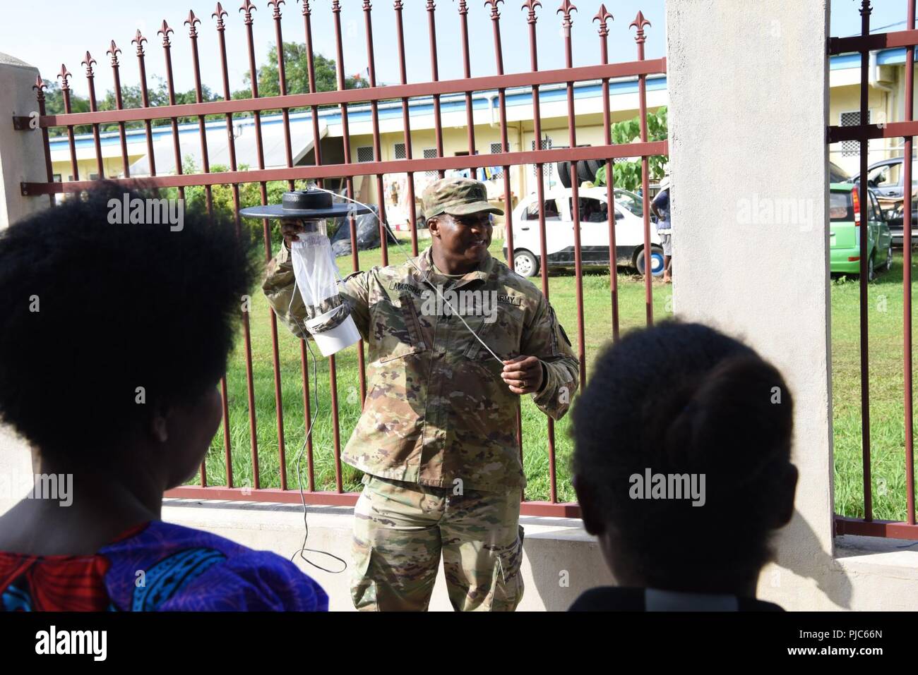 U.S. Army Capt. Keith Marshall Jr., U.S. Army Public Health Command ...