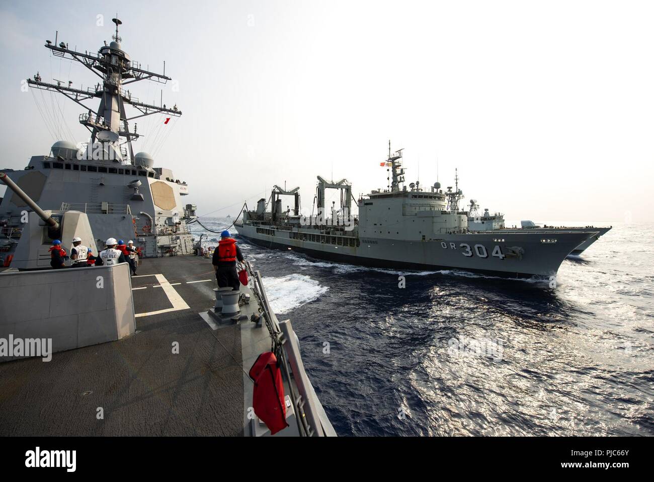 PACIFIC OCEAN (July 16, 2018) Royal Australian Navy multi-product ...