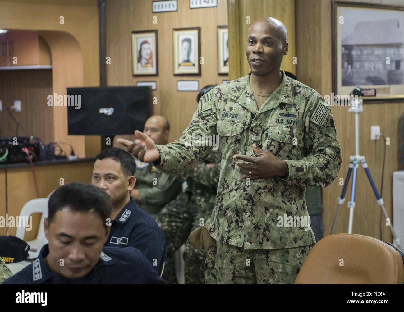 SAN FERNANDO CITY, Philippines (July 14, 2018) Capt. Lex Walker ...