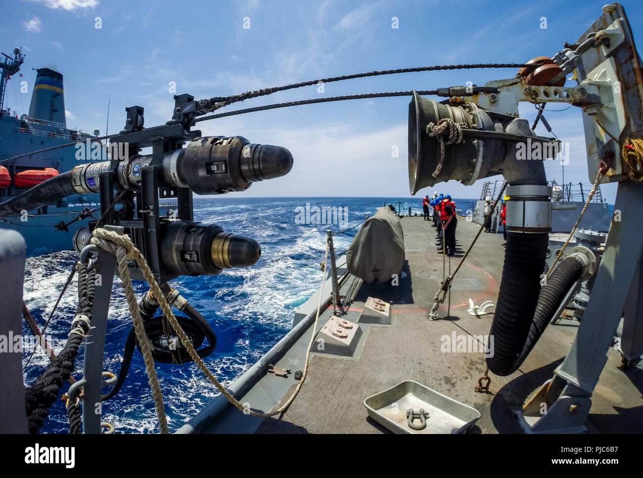 PACIFIC OCEAN (July 16, 2018) – A fuel probe from the fleet ...