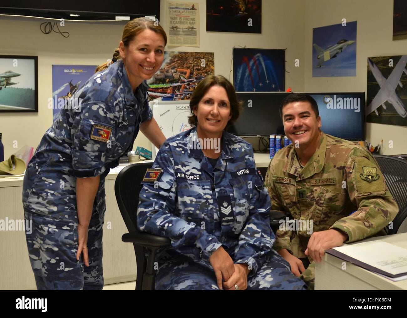 U.S. Air Force Capt. Christopher Bowser, Air Forces Central Command ...