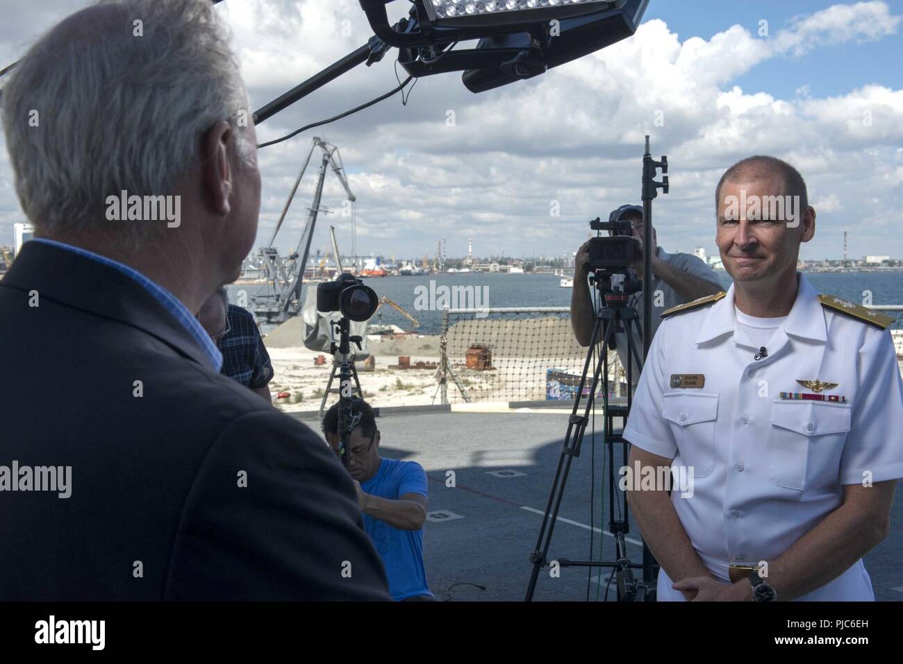 The u s 6th fleet command and control ship hi-res stock photography and ...