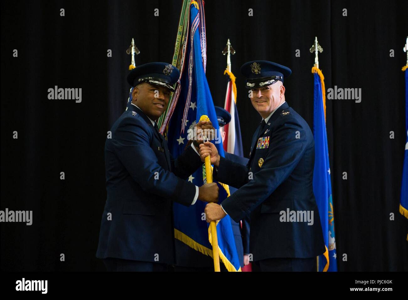 Col. William Marshall assumes command of the 48th Fighter Wing from Lt ...