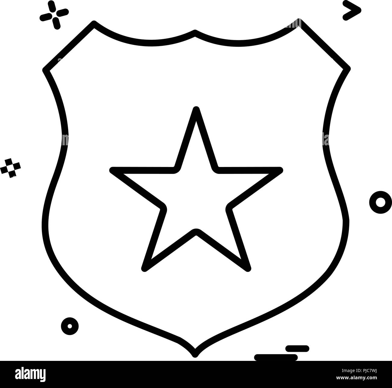 badge star icon vector design Stock Vector Image & Art - Alamy