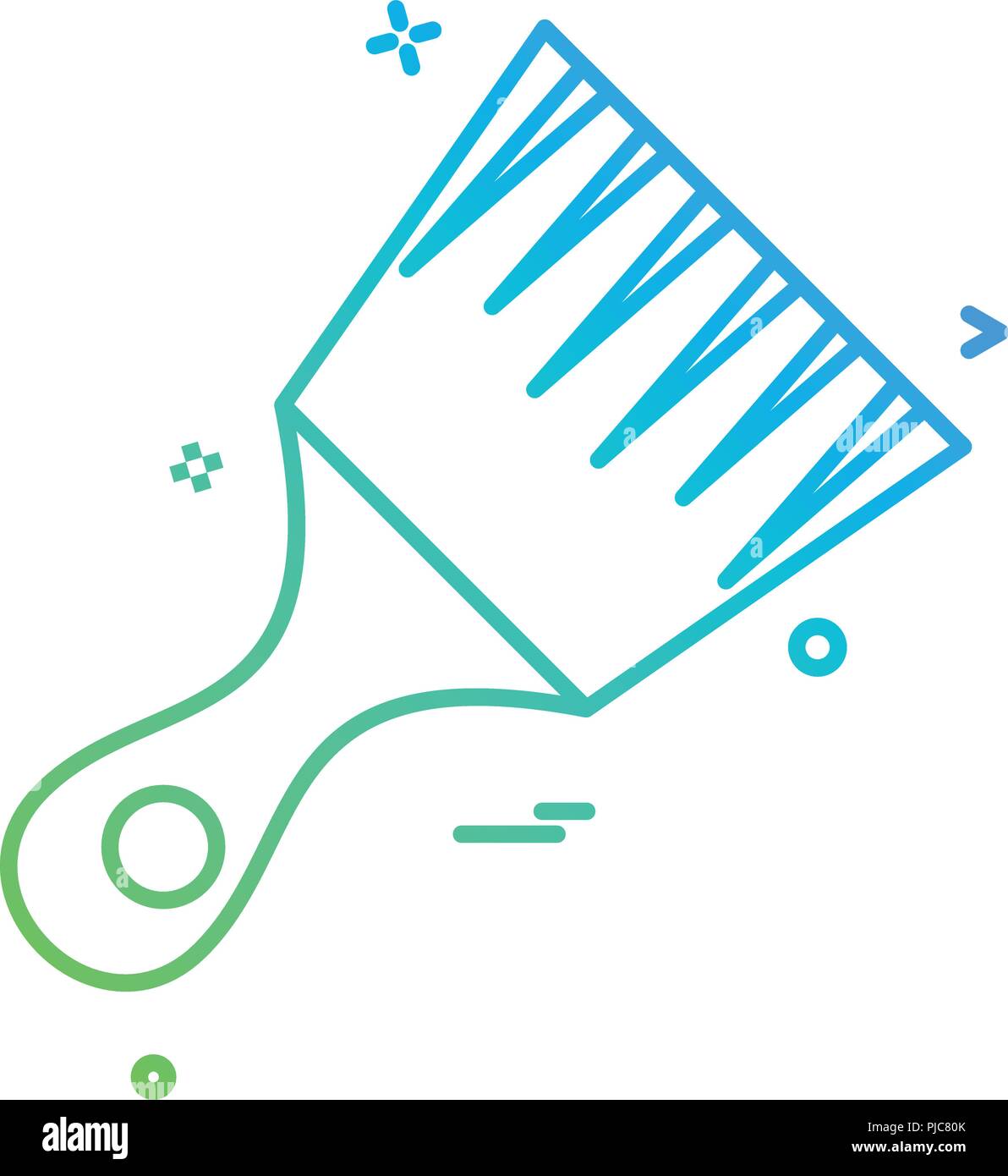 Bursh symbol hi-res stock photography and images - Alamy