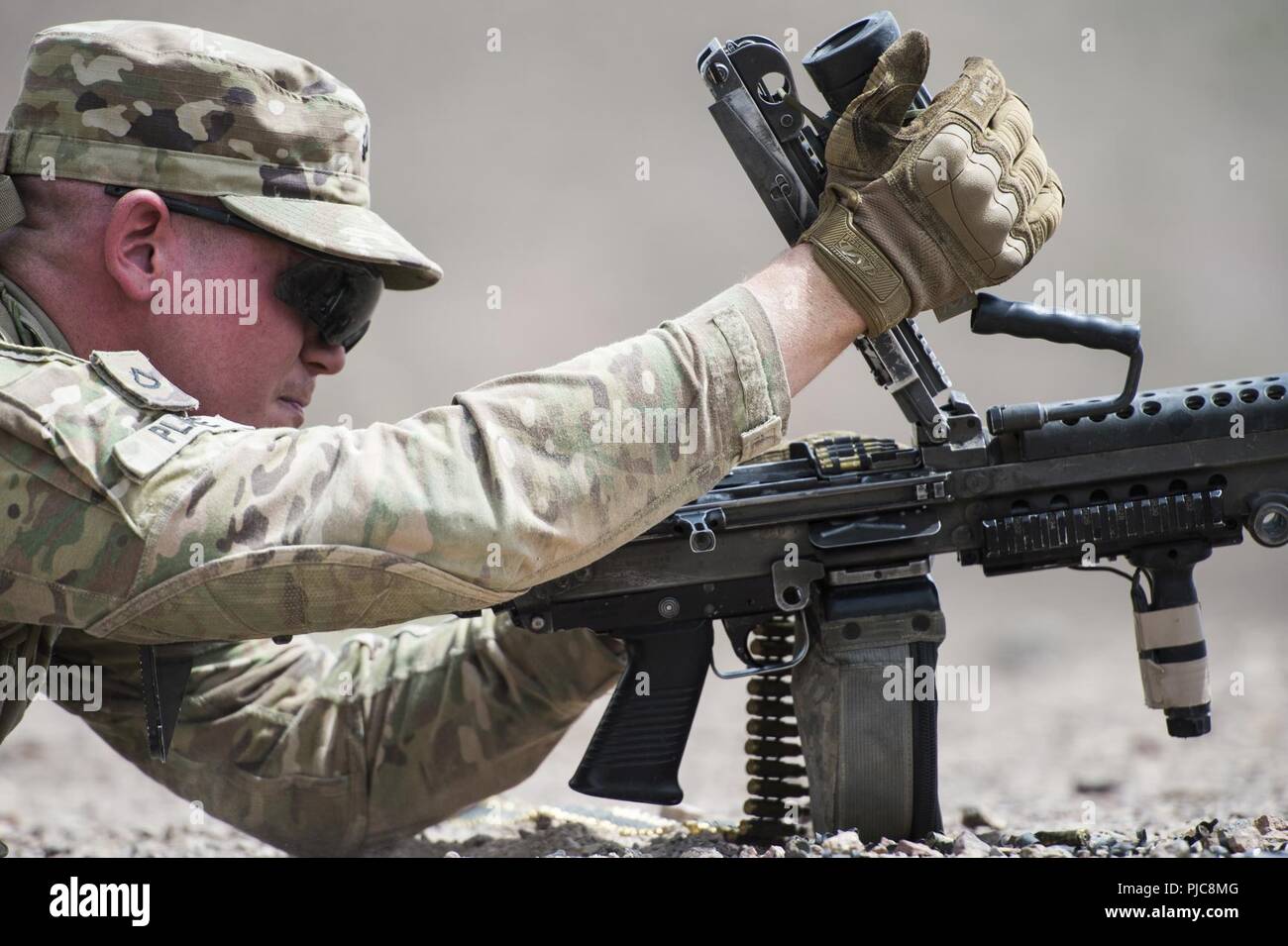 A U.S. Army Soldier, assigned to the 10th Mountain Division and East ...