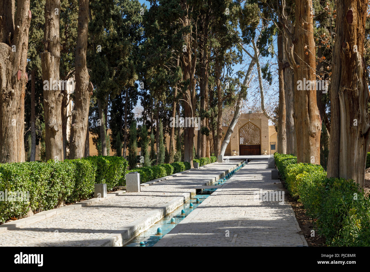 Islamic Republic of Iran. Isfahan, Kashan. The Fin Garden is one of the ...