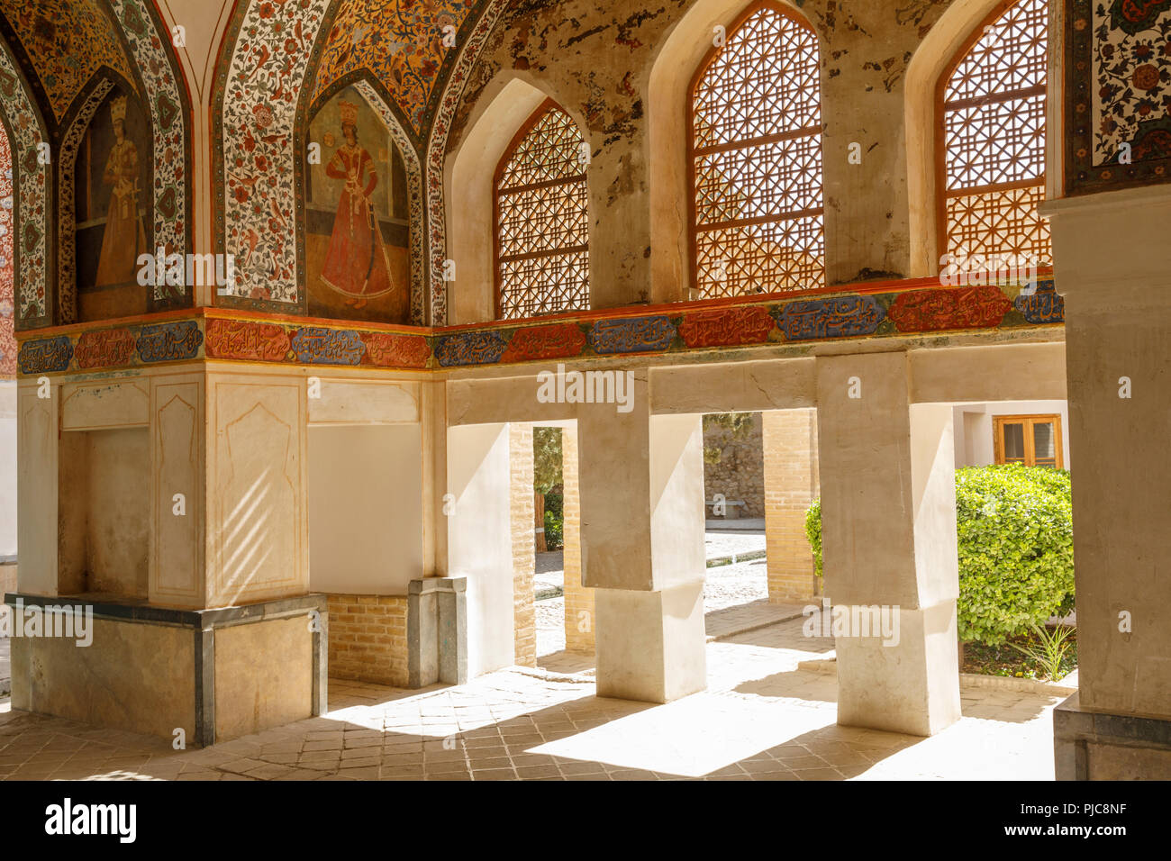 Islamic Republic of Iran. Isfahan, Kashan. The Fin Garden is one of the ...