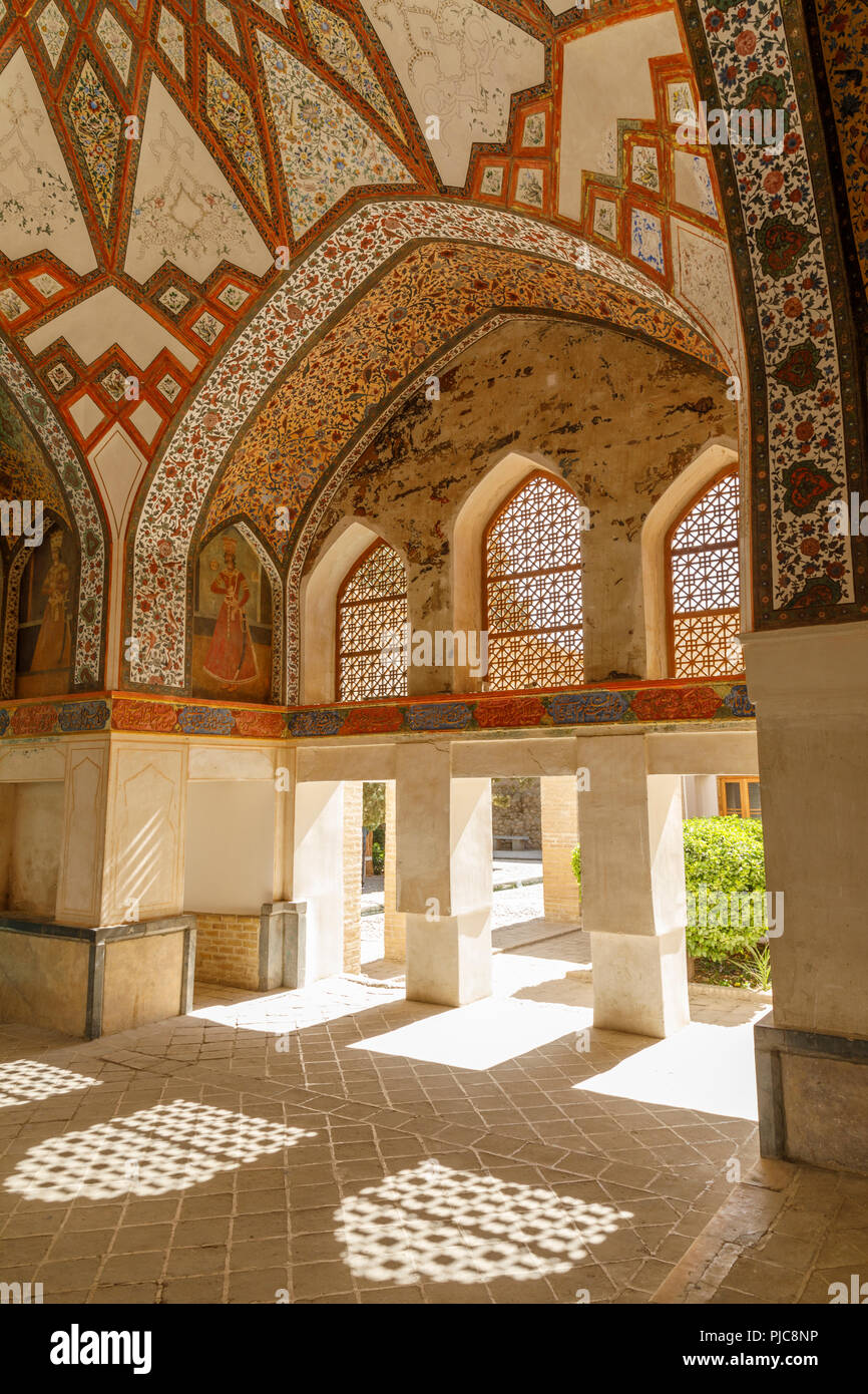 Islamic Republic of Iran. Isfahan, Kashan. The Fin Garden is one of the ...