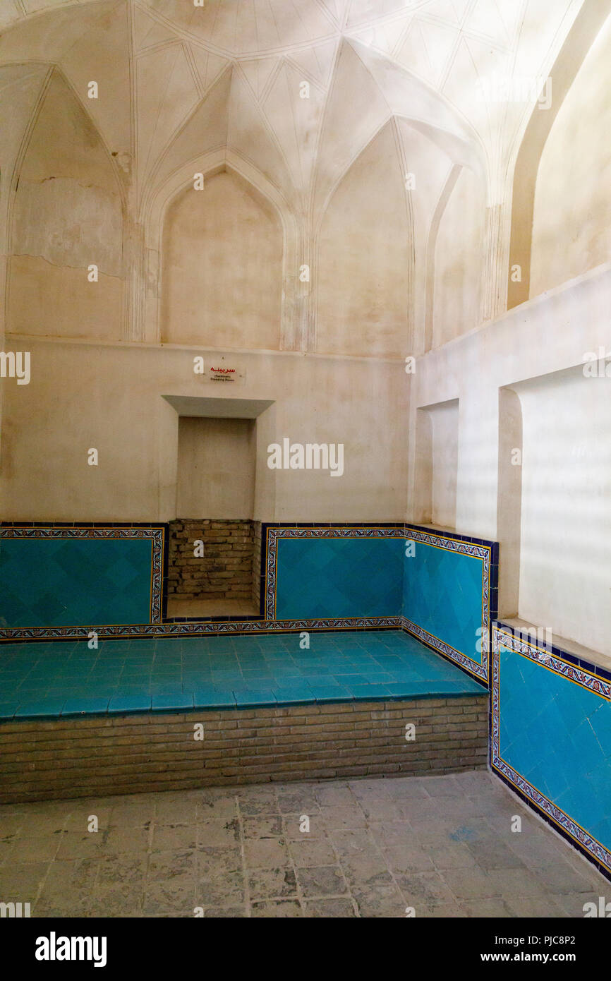 Islamic Republic of Iran. Isfahan, Kashan. The Fin Garden is one of the ...