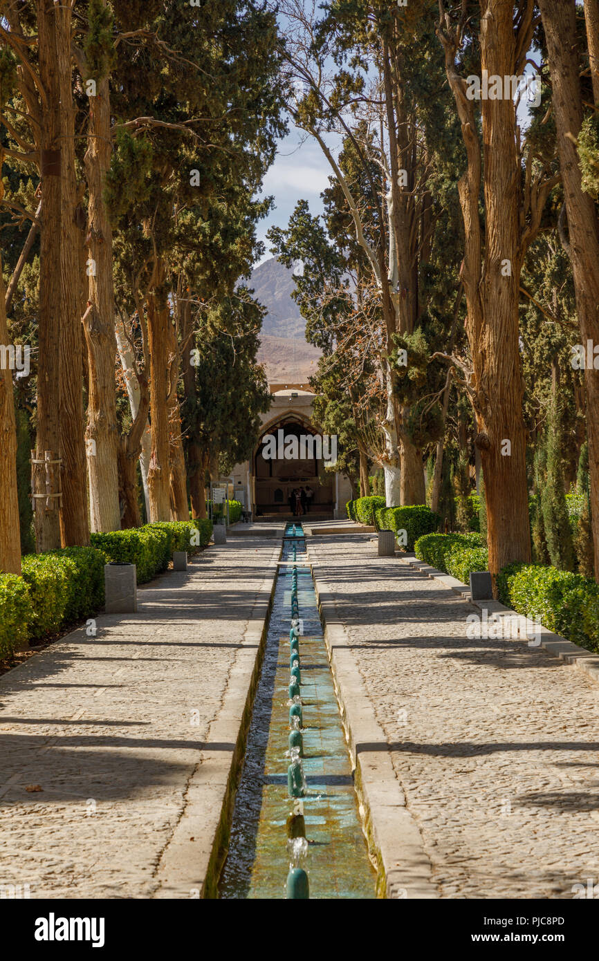 Islamic Republic of Iran. Isfahan, Kashan. The Fin Garden is one of the ...
