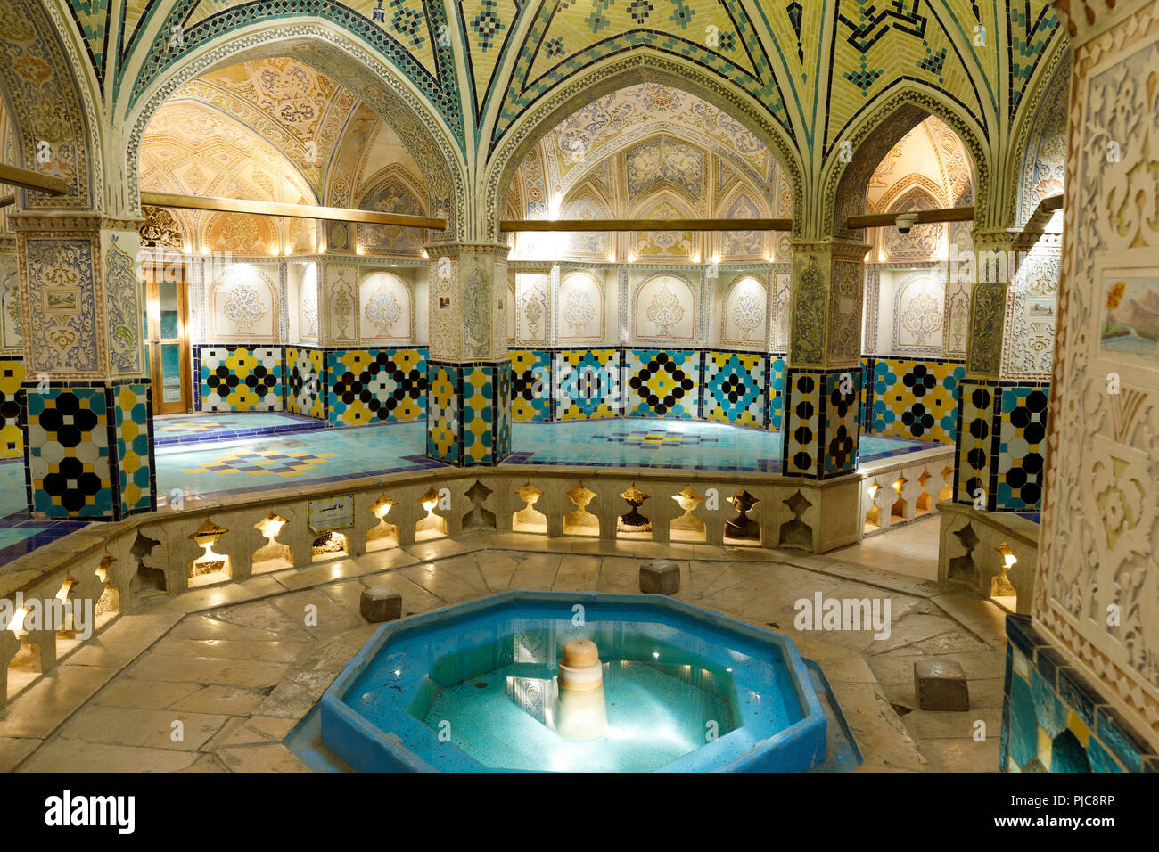 Islamic Republic of Iran. Isfahan Province, Kashan. Sultan Amir Ahmad ...