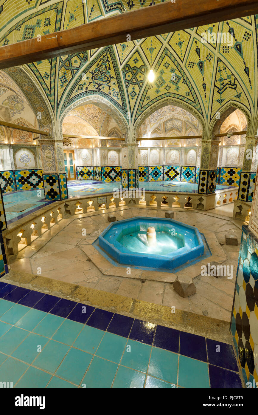 Islamic Republic of Iran. Isfahan Province, Kashan. Sultan Amir Ahmad ...